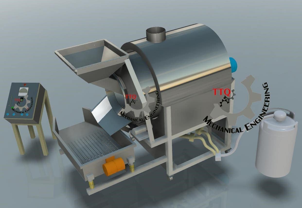 Nut Roaster Machine | Almond Nut Roasting Machine | Nuts Roasting Machines