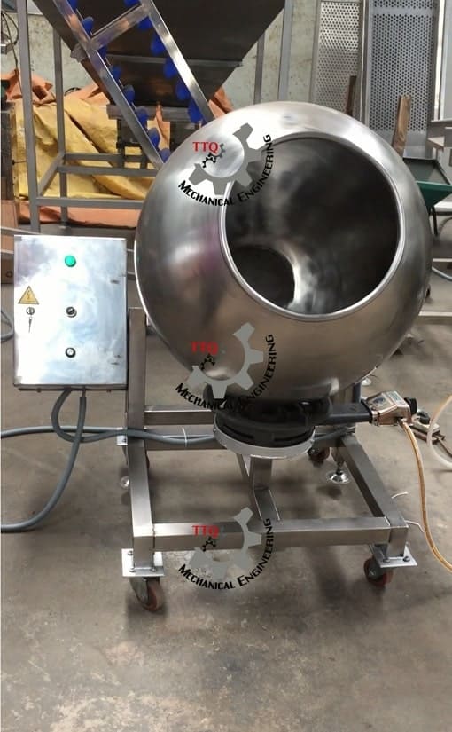 Sugar Coating Machine Machine for Sugar Coating Coated Cashew