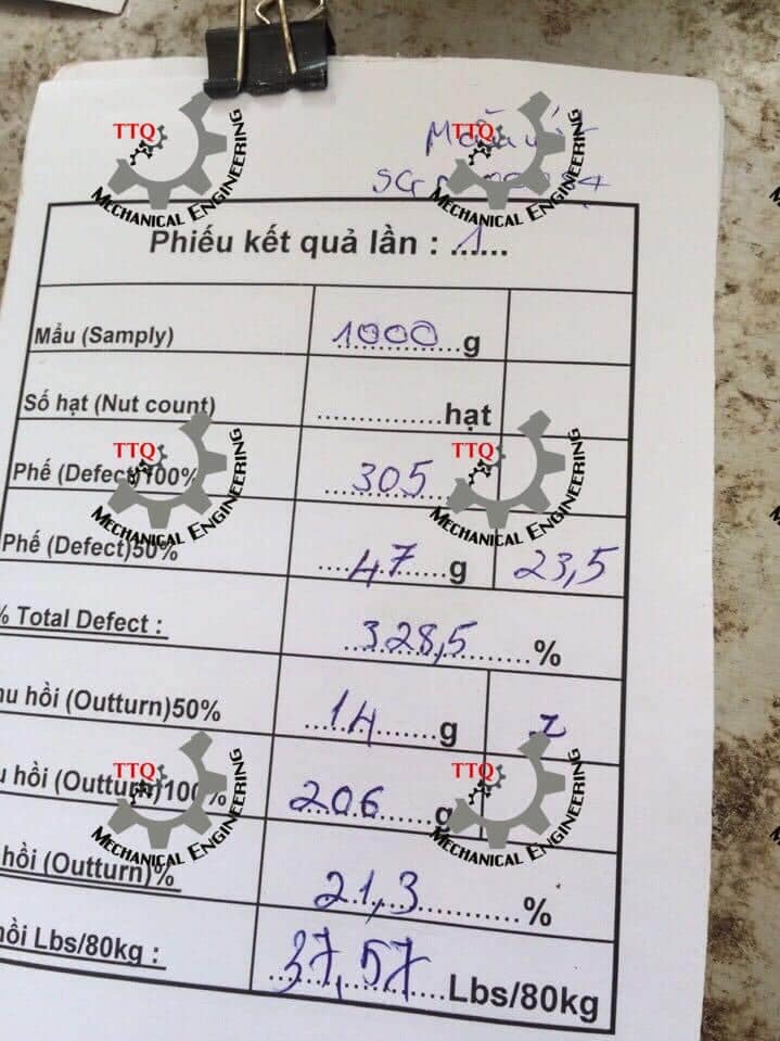 Cashew Outturn Calculation Formula | Cashew Outturn Ratio KOR